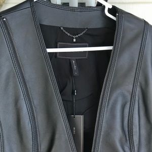 BCBGMaxAzria | Jackets & Coats | Bcbg Maxazria Leather Jacket | Poshmark